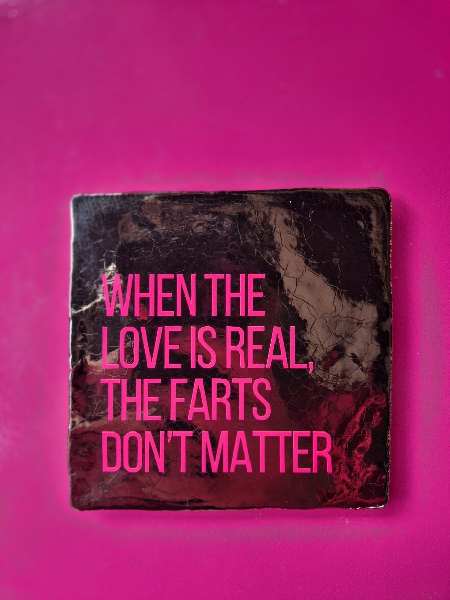 When the love is real the farts dont matter